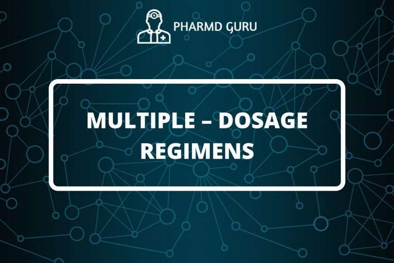 Biopharmaceutics and Pharmacokinetics - PHARMD GURU