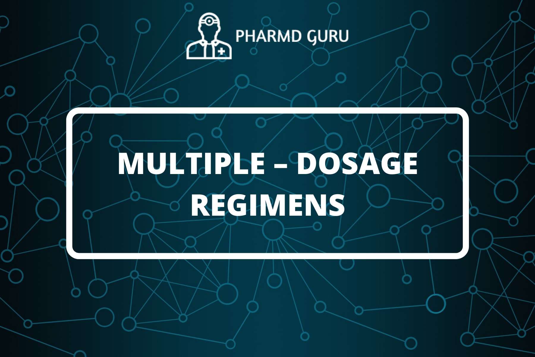 8. MULTI-COMPARTMENT MODELS - PHARMD GURU