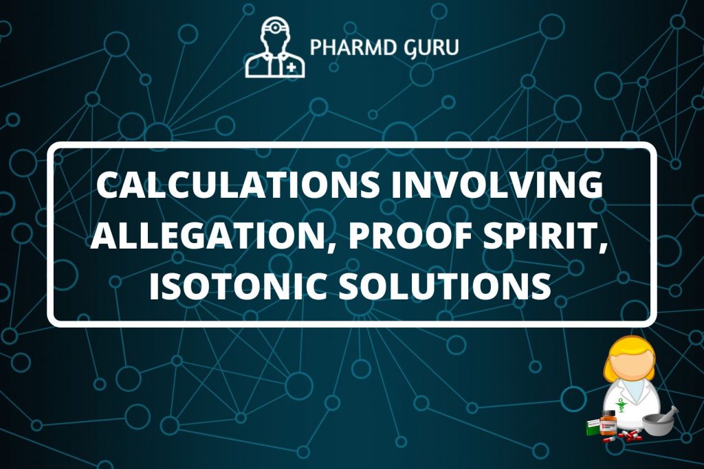 7. CALCULATIONS INVOLVING PERCENTAGE SOLUTIONS - PHARMD GURU 7. CALCULATIONS INVOLVING PERCENTAGE SOLUTIONS - PHARMD GURU