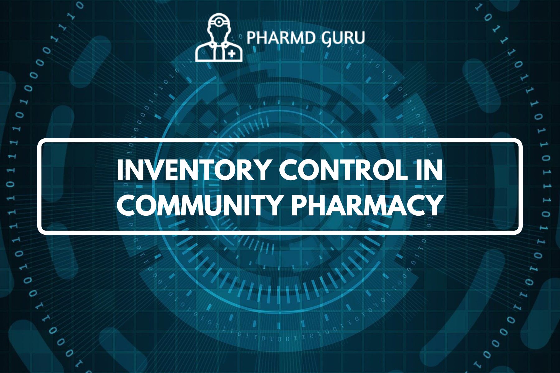 8. INVENTORY CONTROL IN COMMUNITY PHARMACY - PHARMD GURU